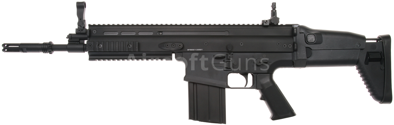 FN SCAR HEAVY, Black, D-Boys, BY-805B, SC-02B | AirsoftGuns