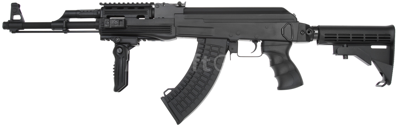 AK-47 RIS Tactical, M4 Stock, Cyma Sport, CM.028C | AirsoftGuns