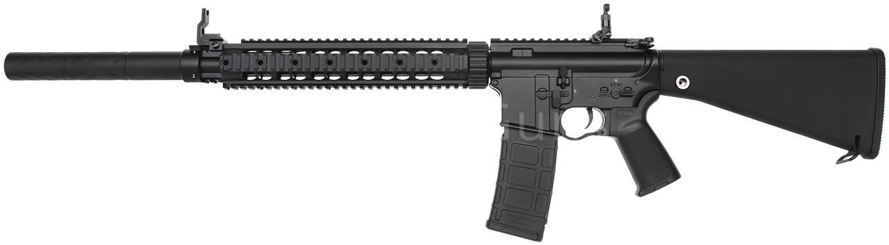 M16 DMR, tlumič KAC, Black, Cyma Sport, CM.072 | AirsoftGuns