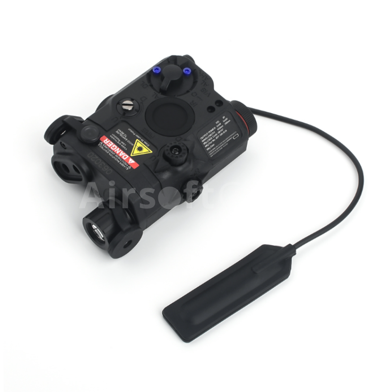 Box AN/PEQ 15, LED svítilna, laser, černý, WADSN | AirsoftGuns